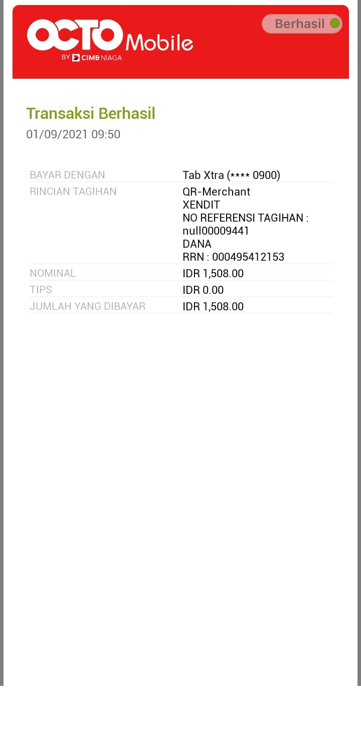 Bukti Pembayaran QRIS yang Dapat Diterima – Xendit Guide