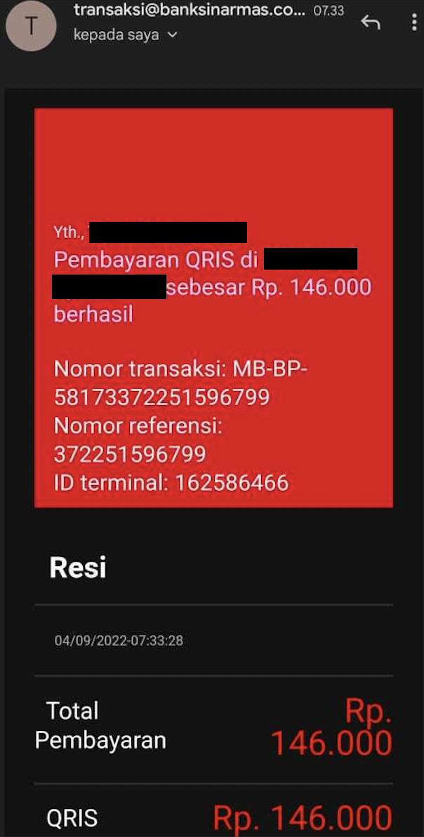 Bukti Pembayaran QRIS yang Dapat Diterima – Xendit Guide