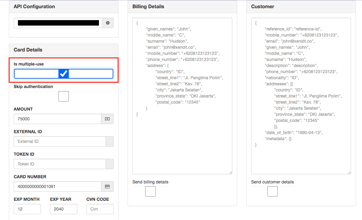 How to set up a recurring cards payment from API? – Xendit Help Center